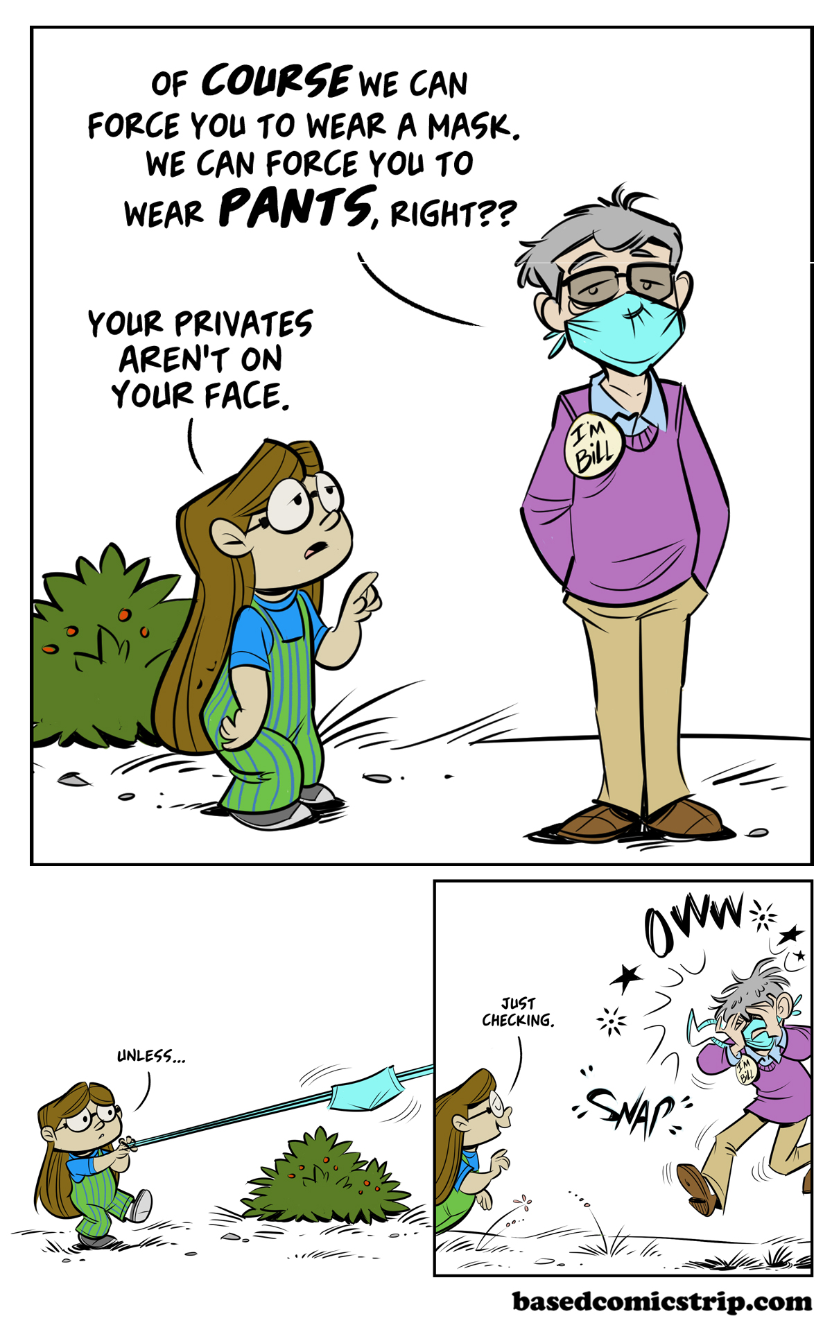 Wear Pants - Based Comic
